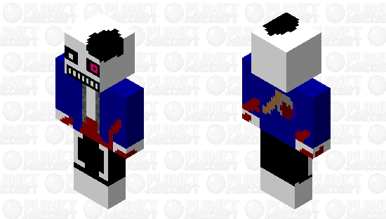 horrortale sans Minecraft Skin