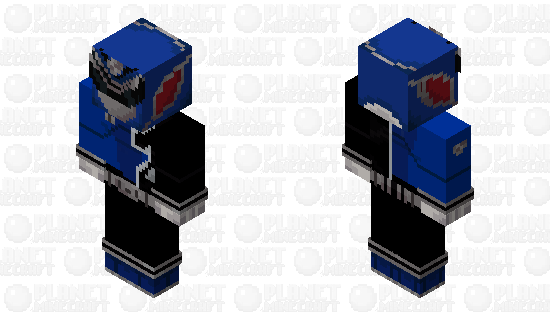 SPD green ranger Bedrock HD Minecraft Skin