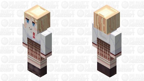 Watson Amelia (No Coat) Minecraft Skin
