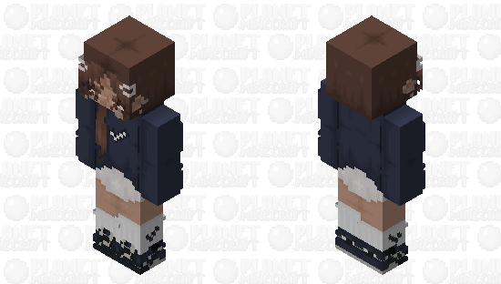 blue nike. Minecraft Skin