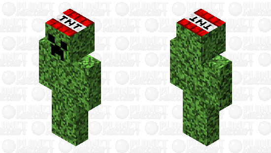 Creeper&TNT Minecraft Skin