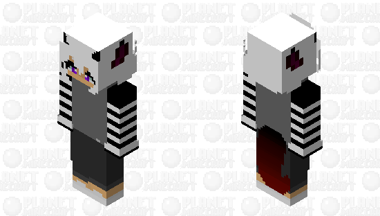 HD wolf girl Minecraft Skin