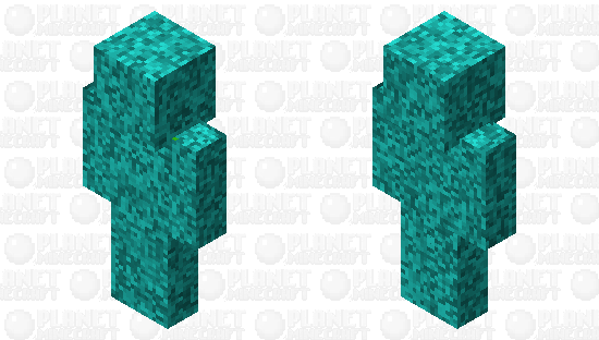 diamond monster naaaaa it is just a crash! Minecraft Skin