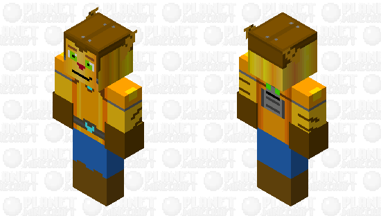 Ratchet and Clank PS5 Rift Apart HD Minecraft Skin