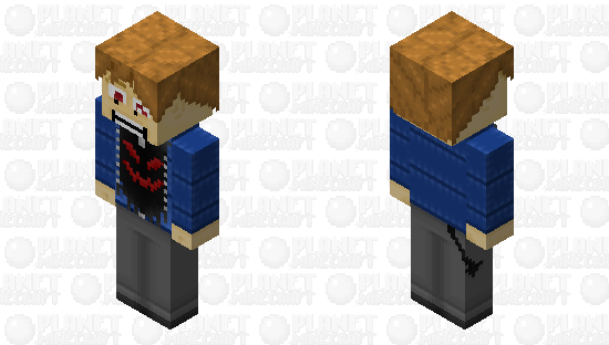 Peek-A-Boo (Little Monster Clawing Its Way Out to Say Hello) Minecraft Skin