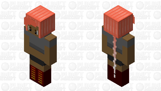 bonfire as human Minecraft Skin