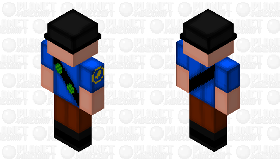 Blue soldier Minecraft Skin