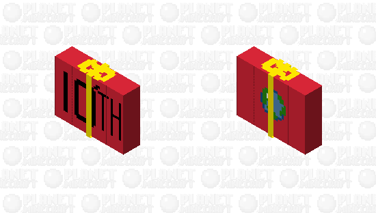 10'th Anniversary Present Minecraft Skin