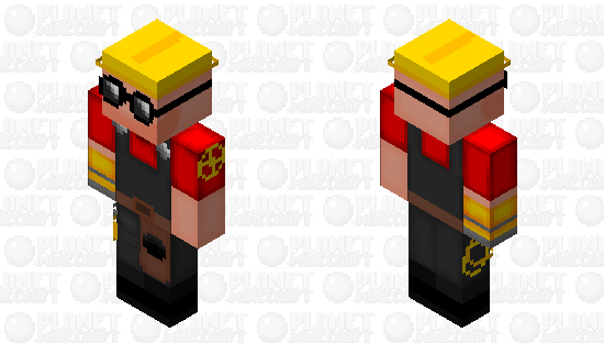 reamstered engineer skin Minecraft Skin