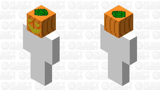 Pumpkin Head! (You Edit The Rest) Minecraft Skin