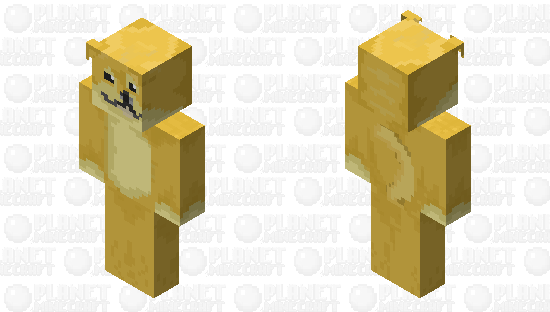 Doge high def skin Minecraft Skin