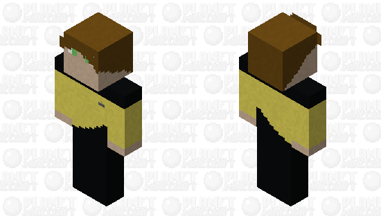 Star Trek TNG Lieutenant Commander Minecraft Skin