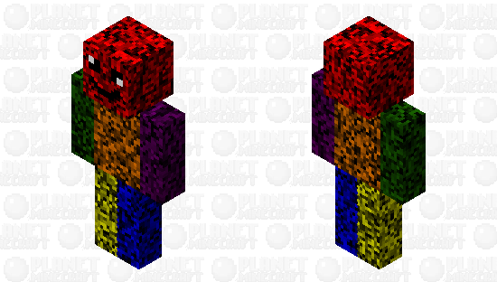 rainbow guy (2) Minecraft Skin