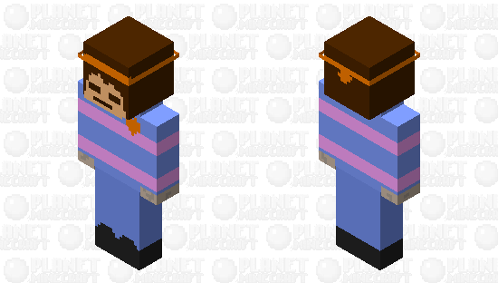 Frisk (Bravery) Minecraft Skin