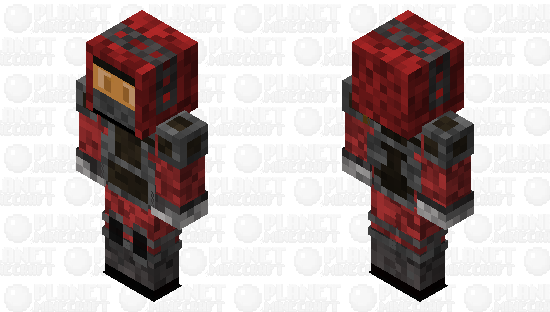 Red Explorer Minecraft Skin