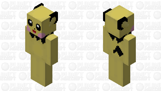 Pichu Recamped Minecraft Skin