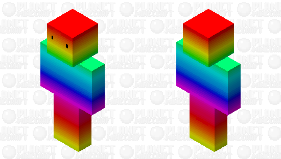 Rainbow Minecraft Skin
