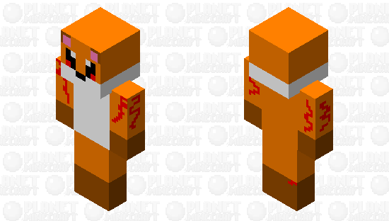 EVIL FOX Minecraft Skin