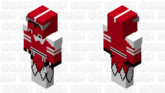 Commander Fox high resolution Minecraft Skin