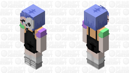 NeonSketches Halloween Minecraft Skin