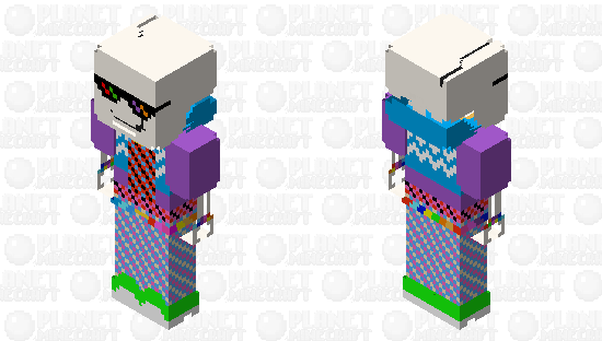 Fresh Gaster Minecraft Skin