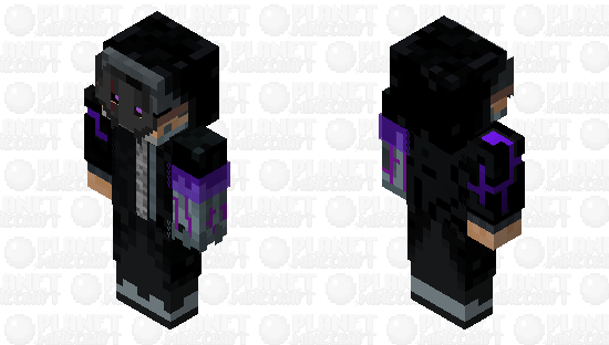 Rouge cyber assassin Minecraft Skin
