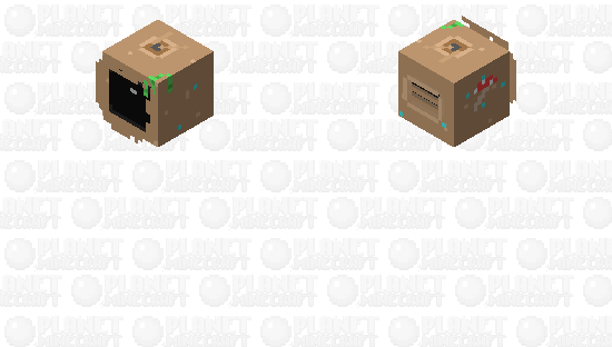 a very old tv Minecraft Skin