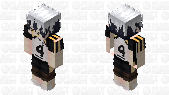 Bokuto >HAIKYUU Minecraft Skin