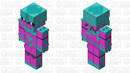 JJBA Crazy Diamond Minecraft Skin