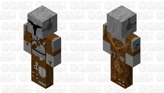 the mandolorian Minecraft Skin