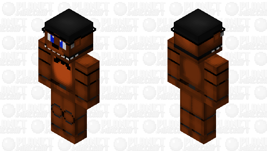 Freddy Fazbear Minecraft Skin