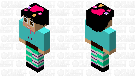 Vanellope von Schweetz Minecraft Skin