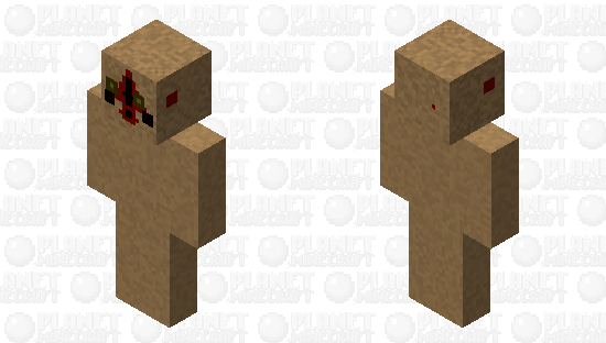 SCP-173 Minecraft Skin