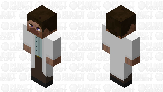 Steve scientist Minecraft Skin