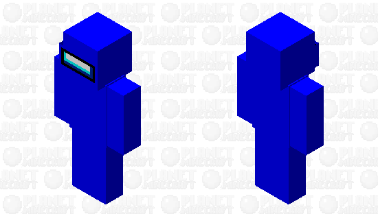 Among Us Java (Blue) Minecraft Skin