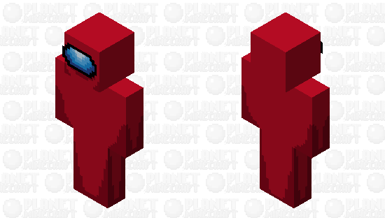 Red Sus Skin HD Minecraft Skin