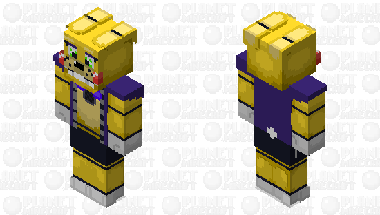 Funtime Springbonnie Minecraft Skin