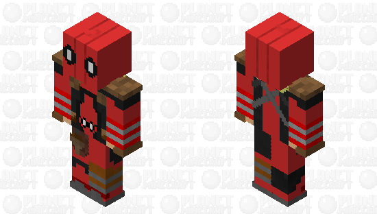 Deadpool Minecraft Skin