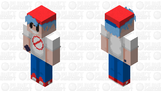 Boyfriend (FNF) Minecraft Skin