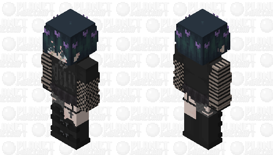 Goth Phase I See? Minecraft Skin