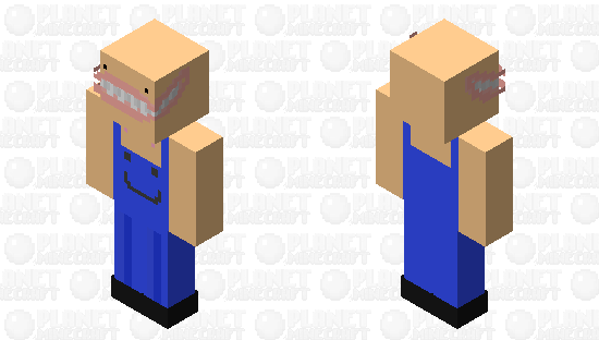 Giant smile Minecraft Skin