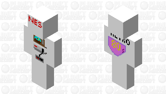 80s Minecraft Skin