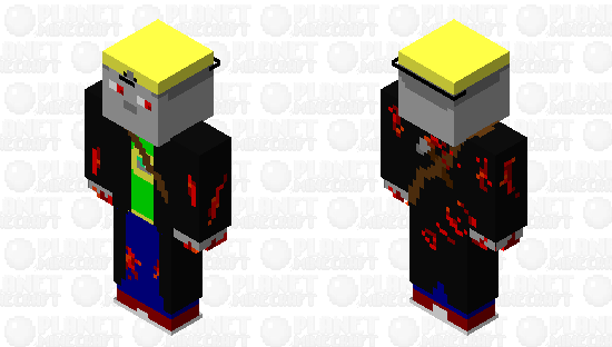 Gray still plays Minecraft Skin