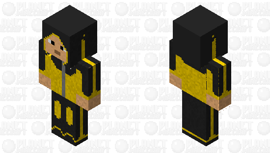 Rescue Runner Gold Minecraft Skin