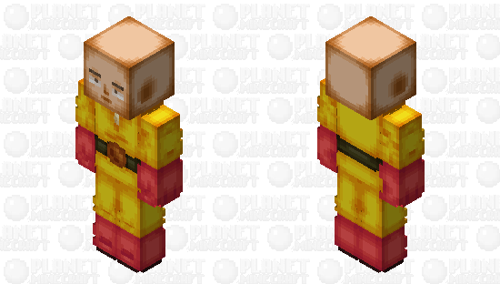 Saitama Minecraft Skin