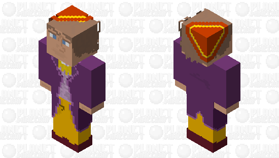 Willy Wonka (1971) Minecraft Skin
