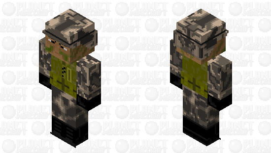 Team Fortress 2: Brotherhood Of Arms - Medium Infantry! Minecraft Skin