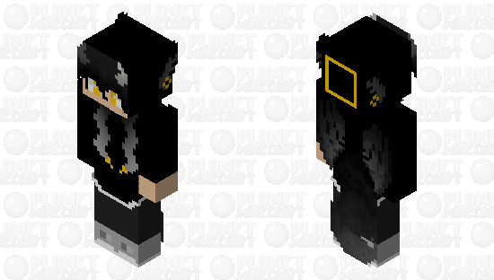 cute demon wolf girl ~Haruki~ Minecraft Skin