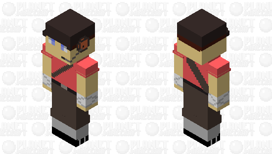 Scout TF2 Minecraft Skin
