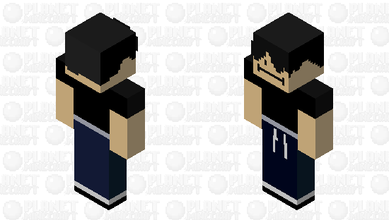 Classic Backwards Boy Minecraft Skin